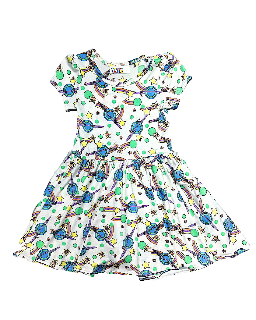 Star Command-Space Ranger Cap Dress – DotDotSmile